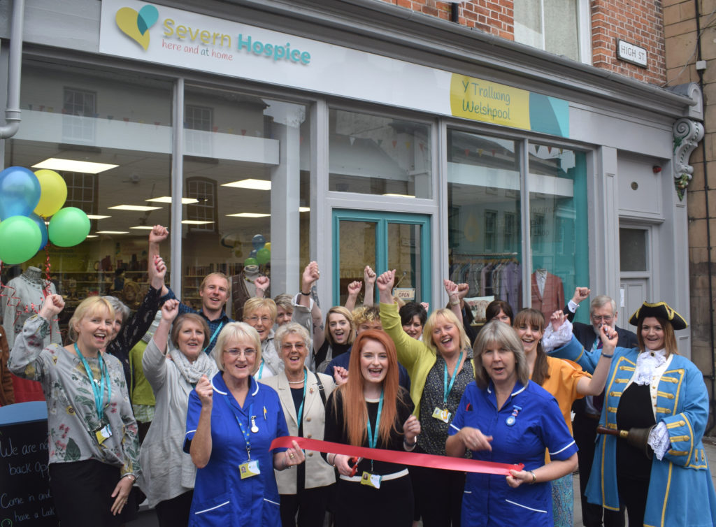 More space to shop after Welshpool store reopens - Severn Hospice