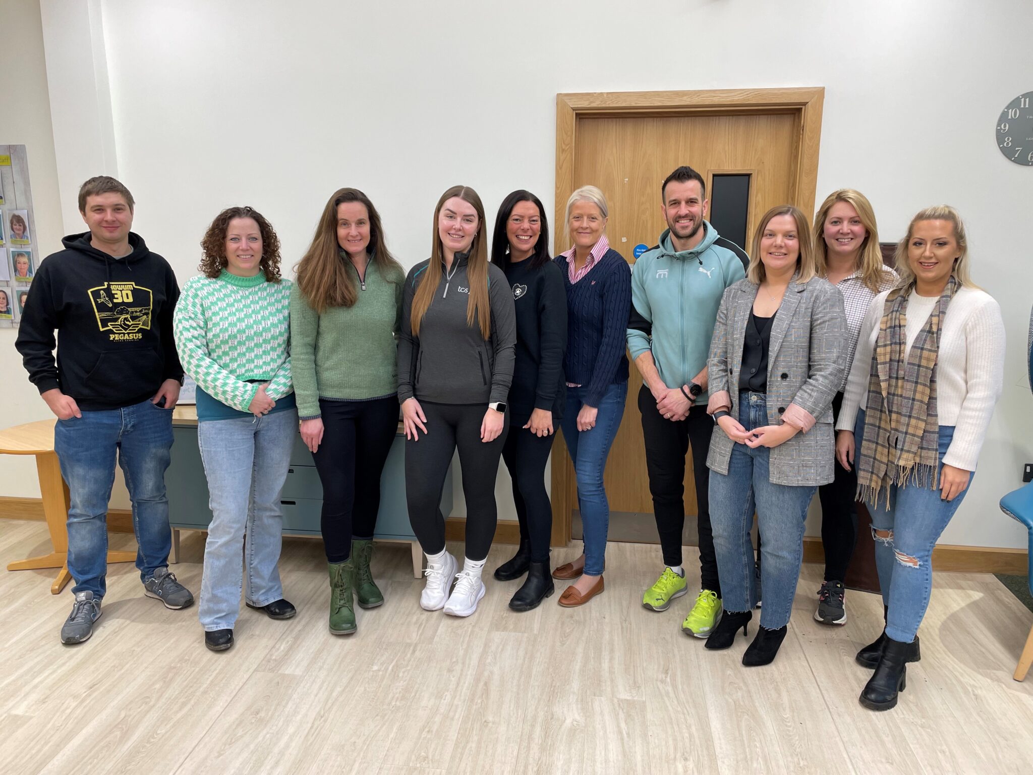 Gold Bond runners limber up for Marathon - Severn Hospice